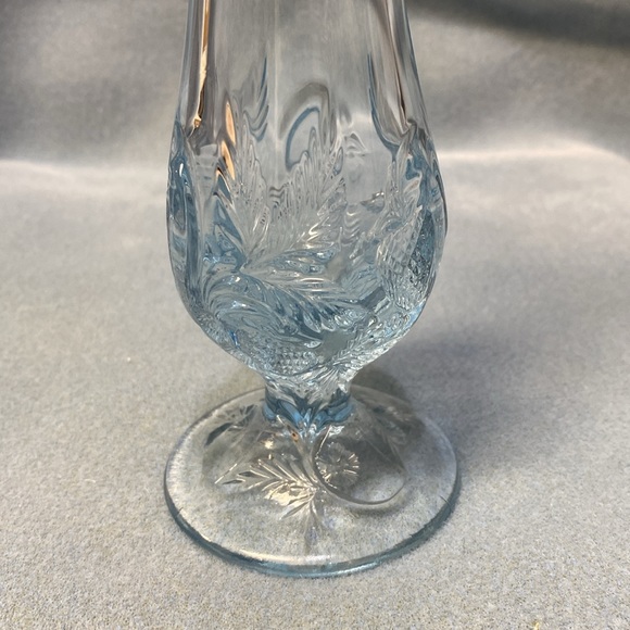 Fenton | Dining | Fenton Light Blue Swung Inverted Strawberry Glass ...